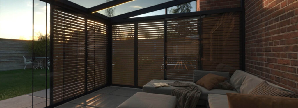 Gumax® Shading Panel for comfort, privacy and ambience